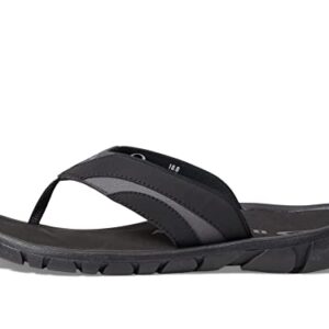 Oakley Men's O Coil Sandal, Blackout, Numeric_15