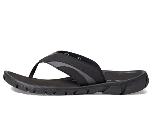 Oakley Men's O Coil Sandal, Blackout, Numeric_15