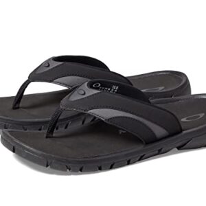 Oakley Men's O Coil Sandal, Blackout, Numeric_15