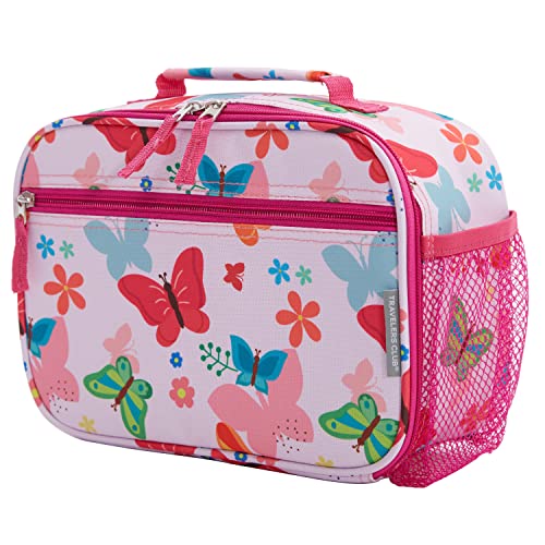 Travelers Club 5 Piece Kids' Luggage Set, Butterfly