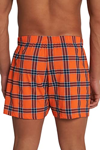 JP 1880 Menswear Big & Tall Plus Size L-8XL 2 Pack of Boxer Shorts orange X-Large 813060650