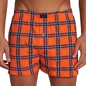 JP 1880 Menswear Big & Tall Plus Size L-8XL 2 Pack of Boxer Shorts orange X-Large 813060650