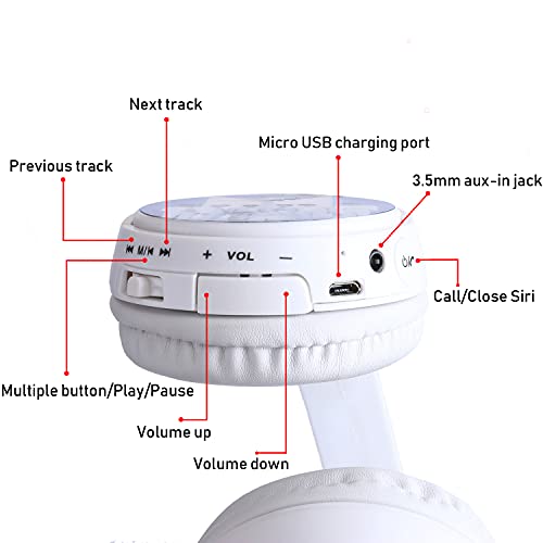 ZHENGGE Kpop BTS Butter Merchandise Bluetooth Headphones with Built-in Mic for Army Gifts