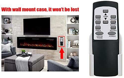 Replacement Remote Control for Dimplex Revillusion RBF24DLX RBF24DLXWC 6909990100 6909990200 Multi-Fire Xd 25-Inch 33 Ember Electric Firebox Fireplace