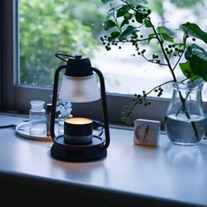 Candle Warmer Lamp - With Timer & 2 Bulbs, Electric Scented Wax Jars Melter, Warmers For Jar Candles, Heater Lamps For Candle Warming, Warm Heat Melt Candle Saver, Cute Night Light Candle Warmer.