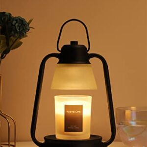 Candle Warmer Lamp - With Timer & 2 Bulbs, Electric Scented Wax Jars Melter, Warmers For Jar Candles, Heater Lamps For Candle Warming, Warm Heat Melt Candle Saver, Cute Night Light Candle Warmer.