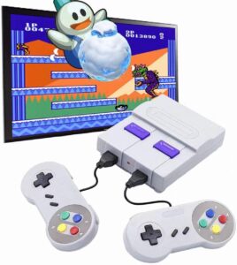 super retro game console classic mini hdmi system with built in 821 old school video games, super classic edition system, plug and play