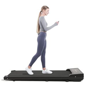 Veclory Under Desk Treadmill Walking Pad Desk Treadmill Slim Walking Running Jogging Machine for Home Office Exercise Remote Control LCD Display Portable