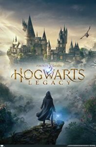 trends international harry potter: hogwarts legacy - key art wall poster, 22.37" x 34.00", unframed version