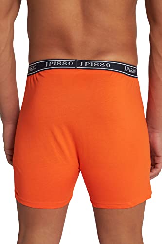 JP 1880 Menswear Big & Tall Plus Size L-8XL 2 Pack of Boxer Shorts FLEXNAMIC® orange XXX-Large 813285650