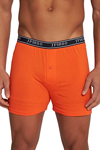 JP 1880 Menswear Big & Tall Plus Size L-8XL 2 Pack of Boxer Shorts FLEXNAMIC® orange XXX-Large 813285650