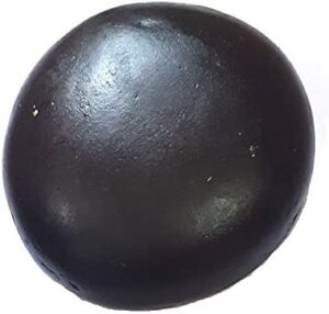 ram ratan kendra shaligram shila | nepal gandaki river saligram stone | 1.5 inch (shaligram shila 100-150 gm).by dhama export