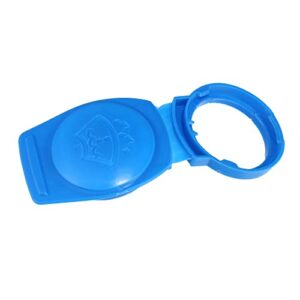 motoforti windshield wiper washer fluid, reservoir tank bottle cap cover, for porsche cayenne 2015-2016, plastic, 3q0955455, blue