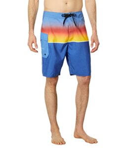 rip curl dawn patrol 21" boardshorts retro blue 28