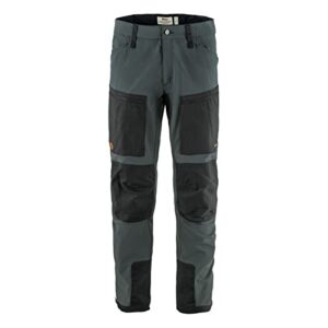 fjallraven keb agile trousers - men's basalt/iron grey 50 short