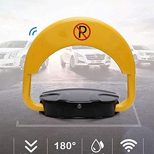 SRVNT Remote Control Electric Parking Locks Parking Piles, Latches Private Guard Your Exclusive Parking Space,Parking Lane Guard Automatically Lock Remote Control Ip67 Waterproof Barrier Bollard.