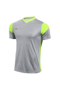 nike mens dry us park iii short sleeve t-shirt (as1, alpha, m, regular, regular, wolf grey/volt)