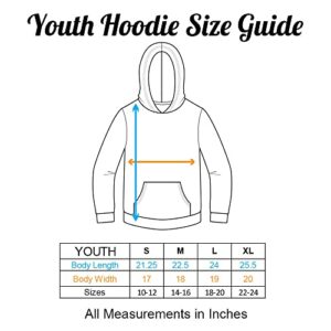 Berkeley Collegiate Kids Hoodie Sweatshirt Youth X-Large White