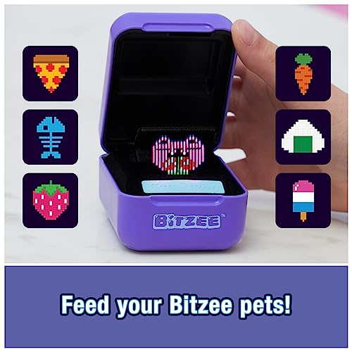 Bitzee, Interactive Toy Digital Pet and Case with 15 Animals Inside, Virtual Electronic Pets React to Touch, Kids Toys for Girls and Boys