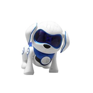 Cusstally Robot Dog Electronic Pet Toys Wireless Robot Will Talking Remote Dog Robot Pet Toy Girls Blue