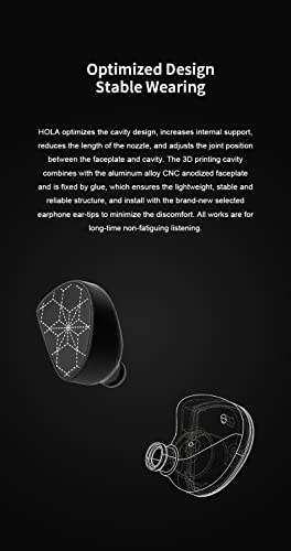 Truthear HOLA Earphone Dynamic in-Ear Minitors with 0.78 2Pin Interchangeable Cable