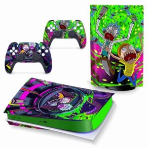 XSUID P-S5 Skin - Disc Edition Anime Console and Controller Accessories Cover Gift Full Set Green