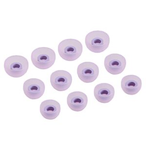 6 Pairs Replacement Earbuds Tips Silicone Eartips Set for Samsung Galaxy Buds 2 Headphones Wireless Fit in Case Ear Tips (Lavender)