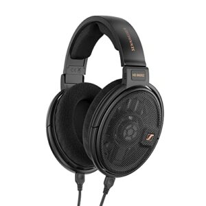 sennheiser hd 660s2 - wired audiophile stereo headphones with deep sub bass, optimized surround, transducer airflow, vented magnet system and voice coil – black