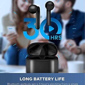 Wireless Earbuds, Bluetooth 5.0 Earbuds HiFi Sterero with 35H Playtime, IPX5 Waterproof True Wireless Earbuds with Microphone, Bluetooth Headphones for Sport and Working,for Android/iOS/Mac etc