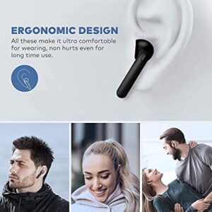 Wireless Earbuds, Bluetooth 5.0 Earbuds HiFi Sterero with 35H Playtime, IPX5 Waterproof True Wireless Earbuds with Microphone, Bluetooth Headphones for Sport and Working,for Android/iOS/Mac etc