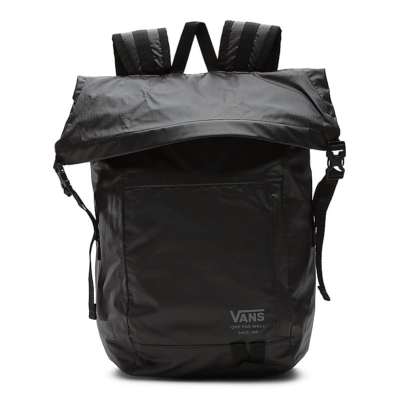 Vans Men's Roll Top Backpack, Black, One Size