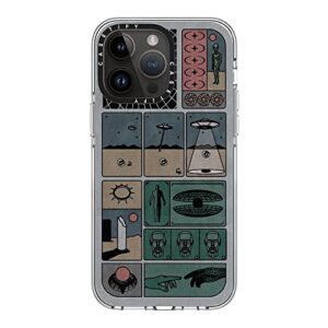 CASETiFY Clear iPhone 14 Pro Max Case [Not Yellowing / 6.6ft Drop Protection/Compatible with Magsafe] - Research by Other Minerals