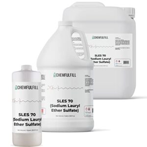 Chemfulfill Sodium Lauryl Ether Sulfate 70% – SLES 70% (SLES70) (55-Gallon Drum)