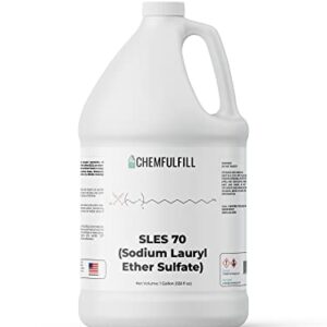 Chemfulfill Sodium Lauryl Ether Sulfate 70% – SLES 70% (SLES70) (55-Gallon Drum)