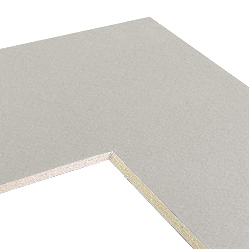 Craig Frames B535 Pre-Cut Mat Board for 20x30 Print, 24x36, Gray