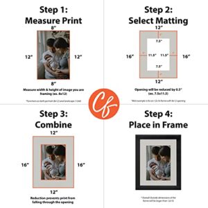 Craig Frames B535 Pre-Cut Mat Board for 20x30 Print, 24x36, Gray