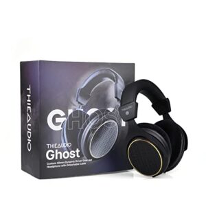 Linsoul Thieaudio Ghost Custom 40mm Dynamic Driver Over-Ear Headphones Open-Back Reference Tuning with Detachable Cable for Audiophile Studio Musician