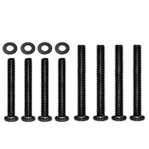 tv stand screws for vizio tv stand legs screws kit, for vizio 32” 40” 43” 50” tv legs d50x-g9 v505-h9 m506x-h9 v505-h19 v505-g9 d43fx-f4 d32h-c1 d32hn-e4 d43n-e4 d40n-e3 universal tv mount screws