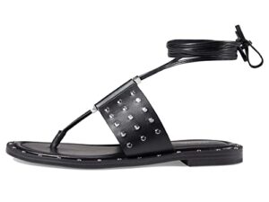 michael kors jagger flat sandal black 10 m