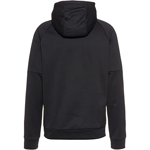 Nike Dry Men's Therma Full Zip Hoodie (as1, alpha, m, regular, regular, Black/Black/White)