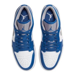 Jordan Mens Air Jordan 1 Low 553558 412 True Blue - Size 9