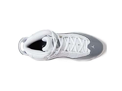 Jordan Boy's 6 Rings (Little Kid) White/Cool Grey/White 11 Little Kid M