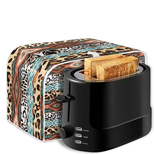 Doojoayie World Map Stars 2 Slice Toaster Cover Bread Toaster Oven Dustproof Cover Small Appliance Cover Dust Protection & Waterproof