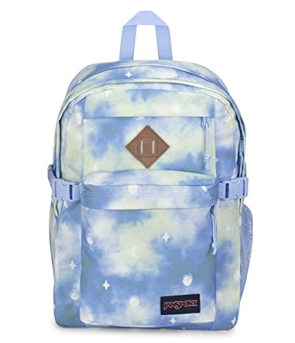 JanSport Main Campus Backpack - Travel, or Work Bookbag w 15-Inch Laptop Sleeve and Dual Water Bottle Pockets, Moonscape