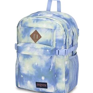 JanSport Main Campus Backpack - Travel, or Work Bookbag w 15-Inch Laptop Sleeve and Dual Water Bottle Pockets, Moonscape