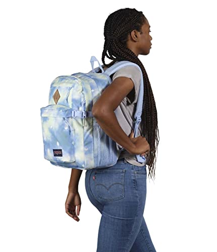 JanSport Main Campus Backpack - Travel, or Work Bookbag w 15-Inch Laptop Sleeve and Dual Water Bottle Pockets, Moonscape