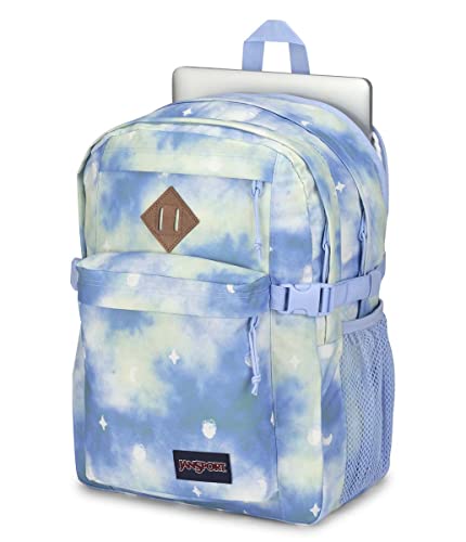 JanSport Main Campus Backpack - Travel, or Work Bookbag w 15-Inch Laptop Sleeve and Dual Water Bottle Pockets, Moonscape