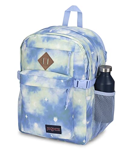 JanSport Main Campus Backpack - Travel, or Work Bookbag w 15-Inch Laptop Sleeve and Dual Water Bottle Pockets, Moonscape