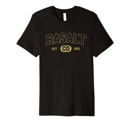 Basalt Colorado Graphic Design Colorado Premium T-Shirt