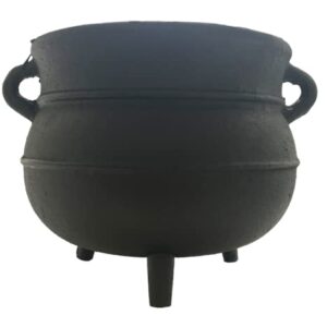 Crystalo - Cast Iron Cauldron Size- 7 "D